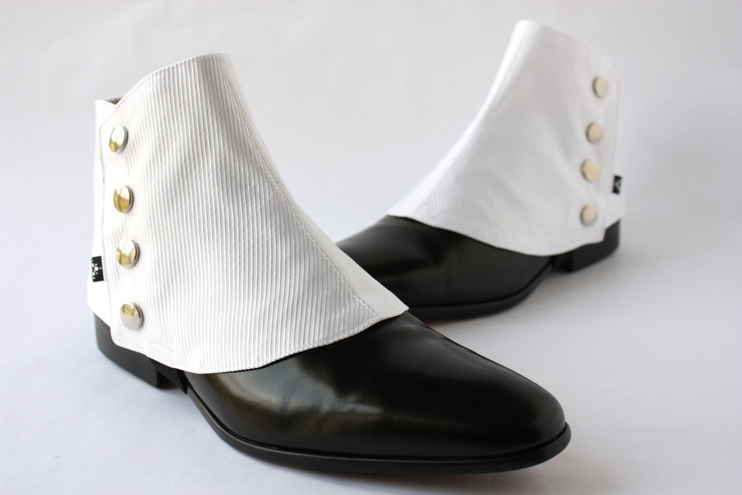 Men's Spats White Ottoman Dapper Men Gaiters spats | Etsy