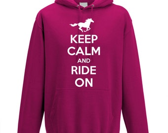 Keep Calm Ride On | Etsy