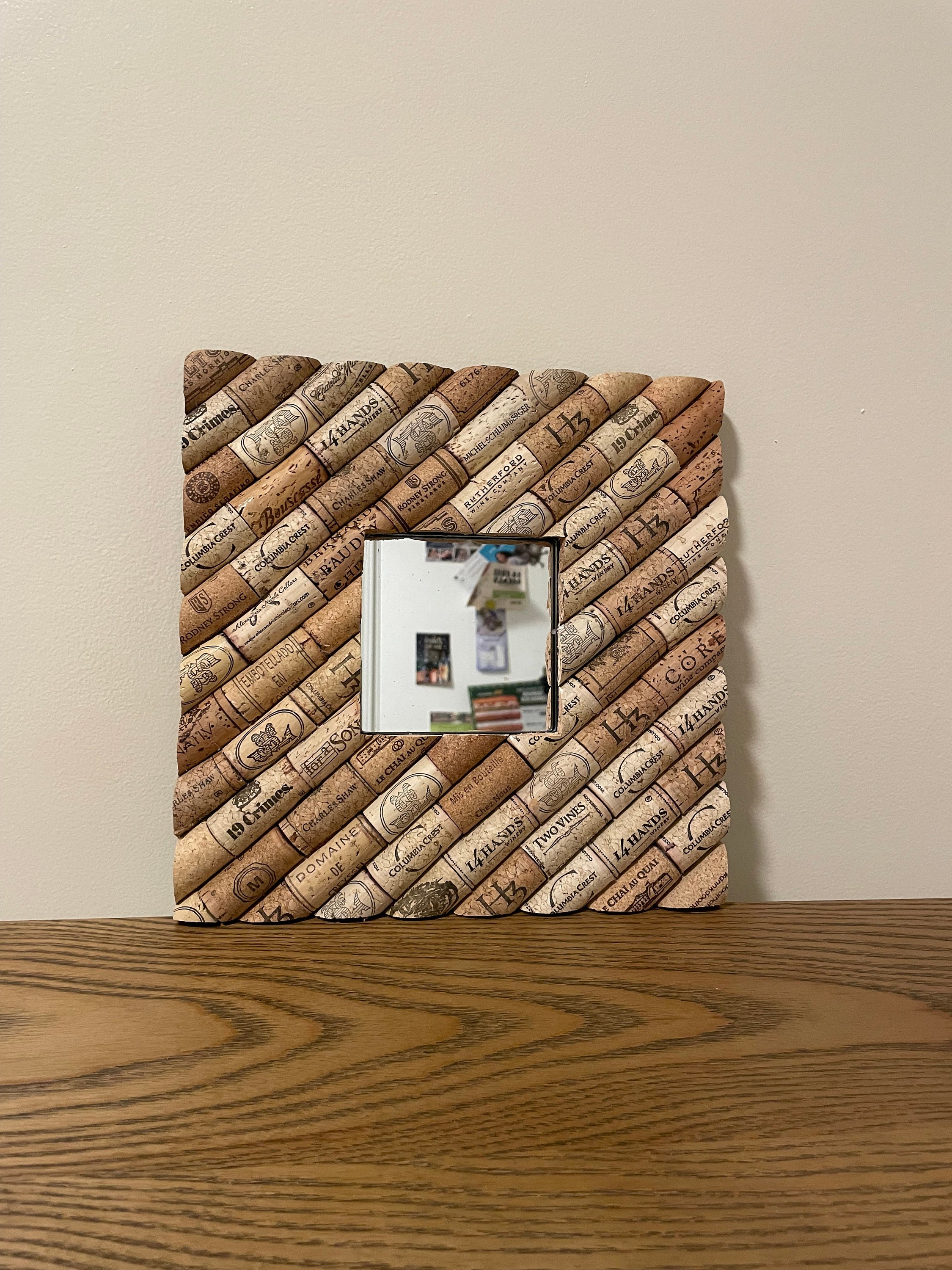 Wine Cork Mirror - Etsy