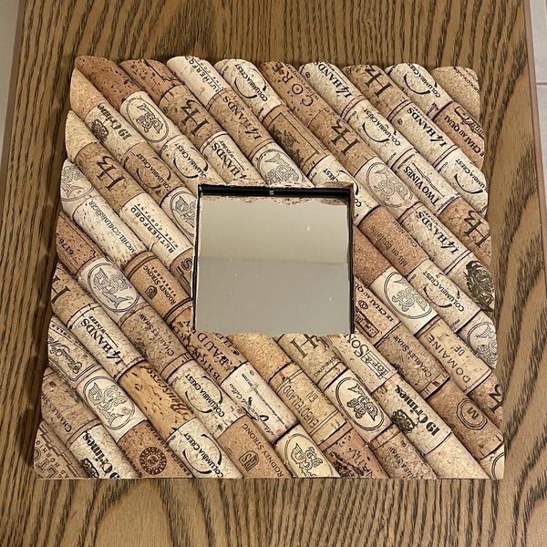 Cork Mirror - Etsy