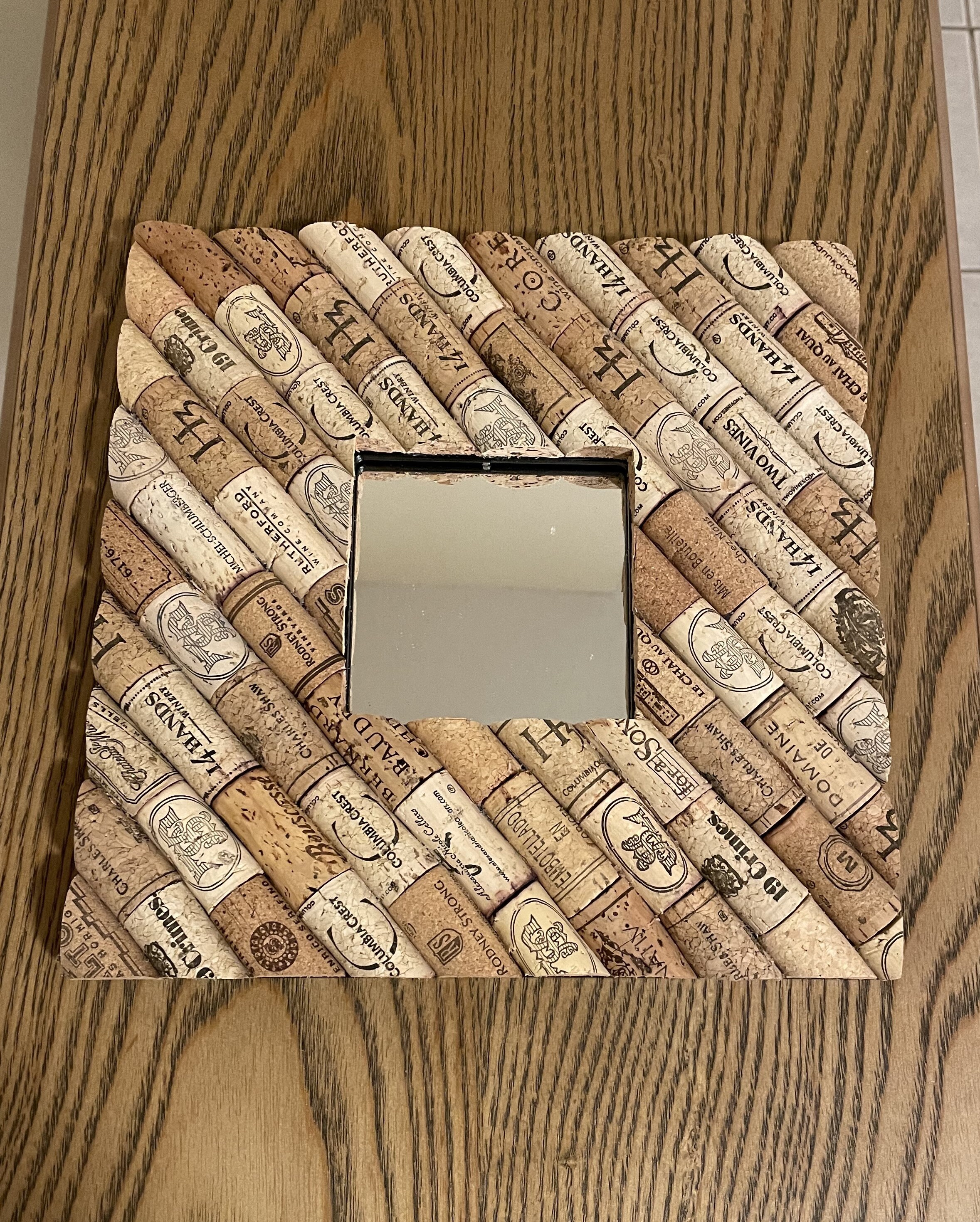 Wine Cork Mirror - Etsy
