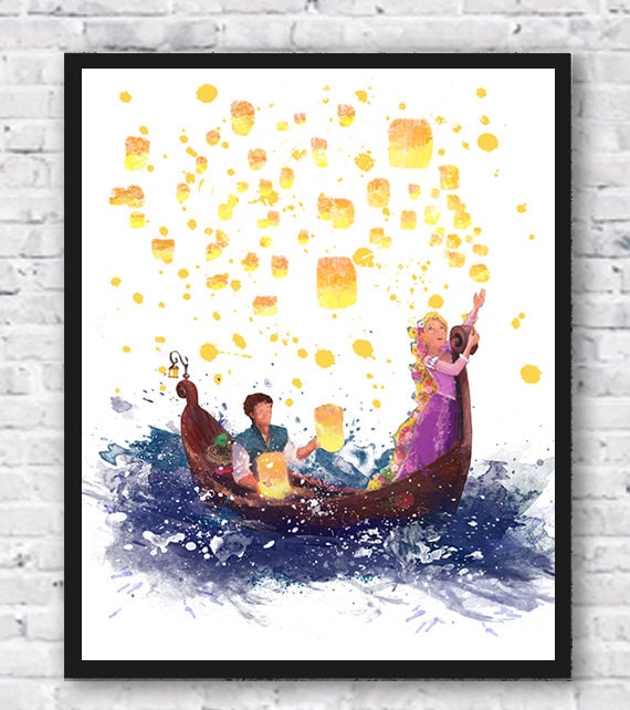 Tangled Boat Scene Drawing
