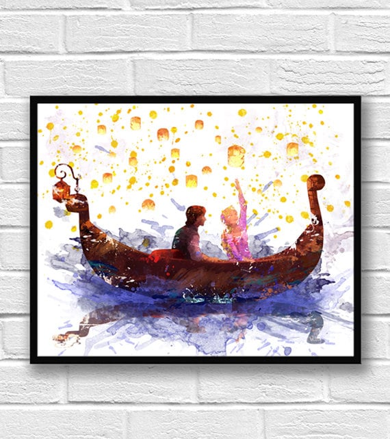 Rapunzel And Flynn Boat