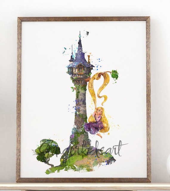 Tangled Painting From Movie