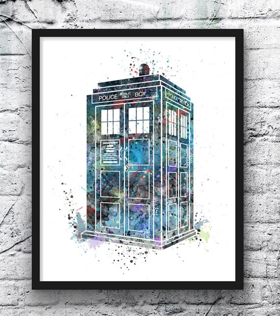 Doctor Who Tardis Dr Who Doctor Who Wall Art Doctor Who - Etsy Canada