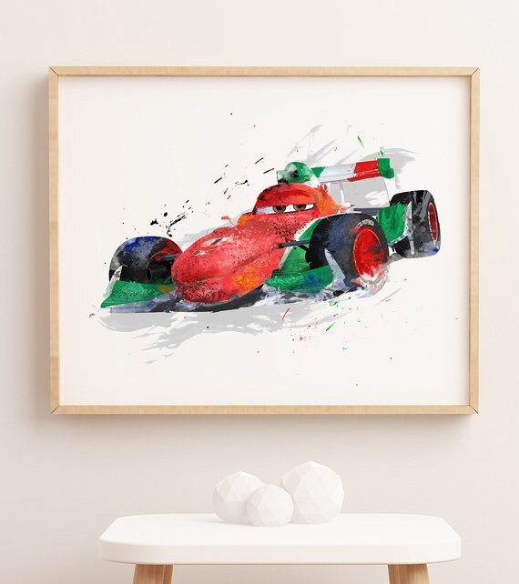 Cars 2 Coloring Pages Francesco And Mcqueen