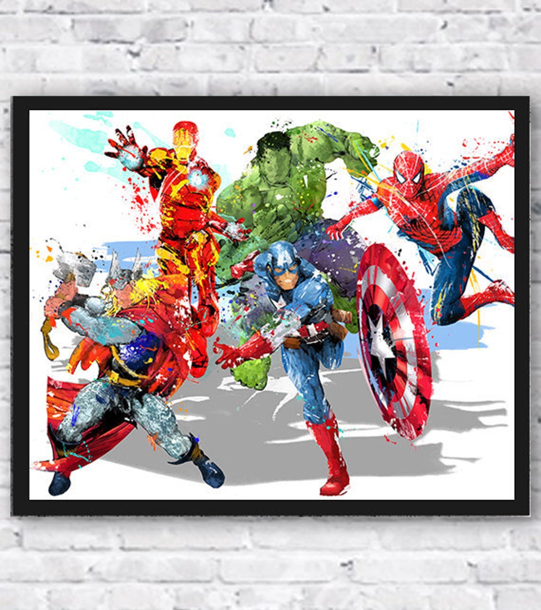 Avengers, Superhero, Hulk, Iron Man, Thor, Captain America, Spiderman ...
