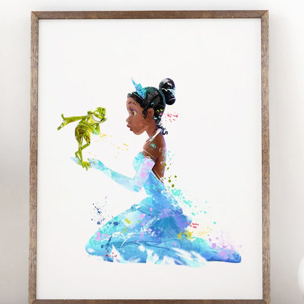 Princess Tiana Room Decor - Etsy