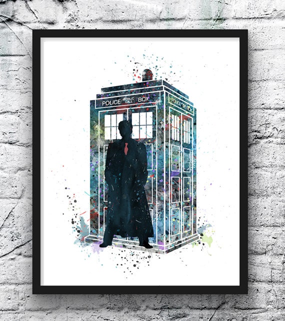 Doctor Who Tardis Dr Who Doctor Who Wall Art Doctor Who | Etsy
