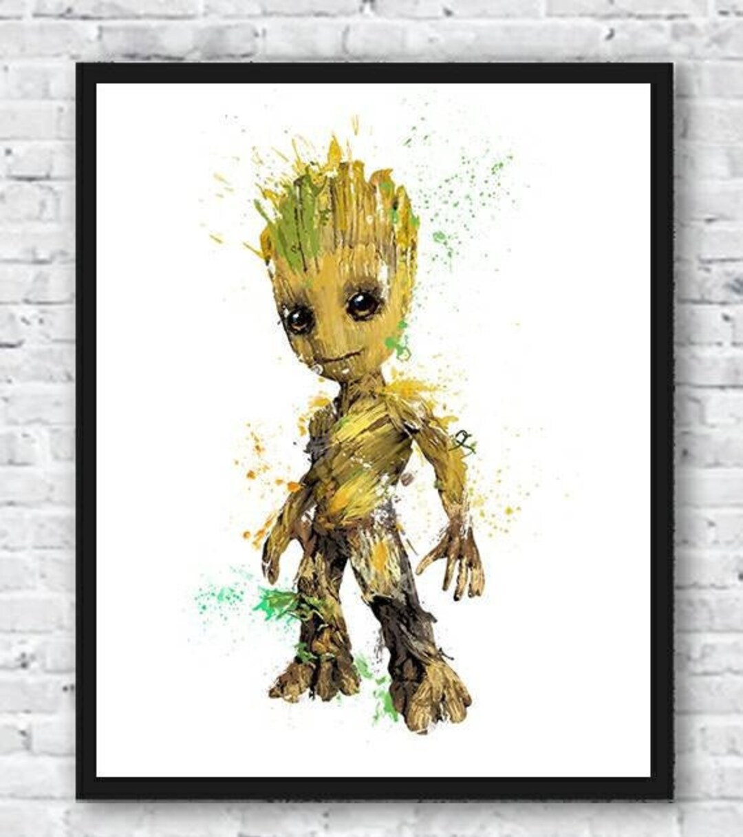 Groot, Watercolor, Art Print, Avengers, Superhero, Guardians of the ...