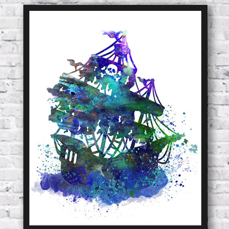 Pirate Wall Art - Etsy