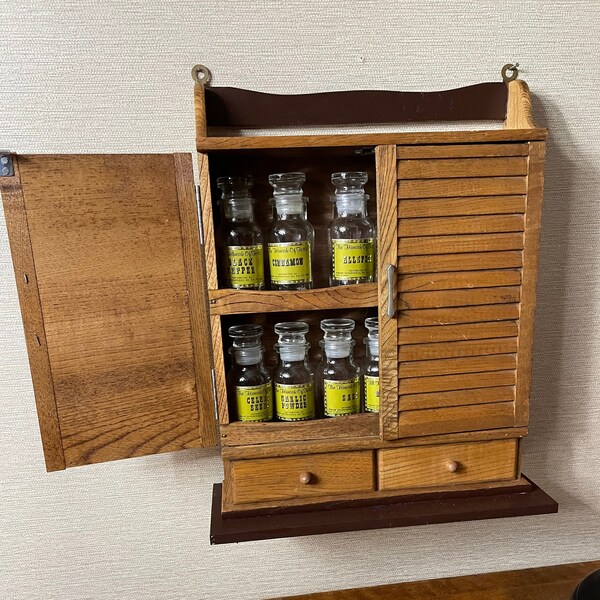 Wooden Spice Rack - Etsy