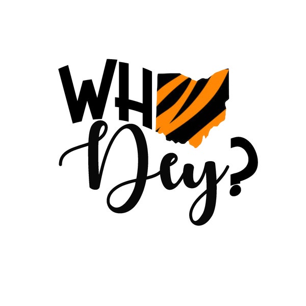 Who Dey Svg - Etsy