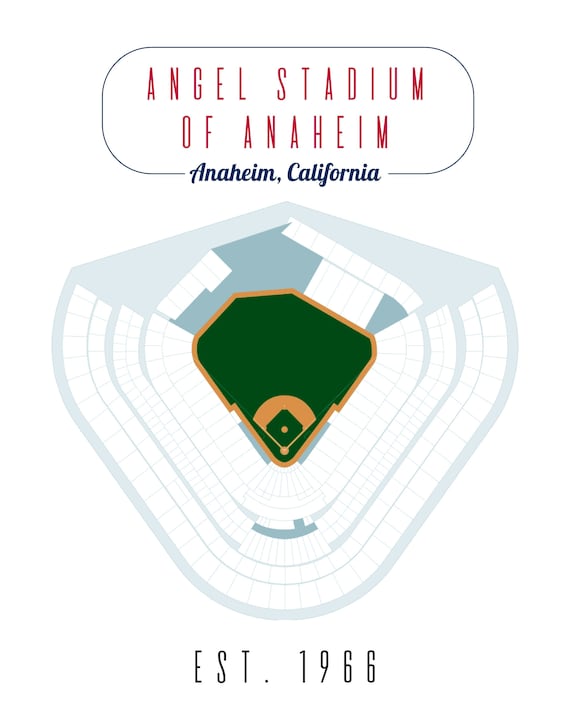 Los Angeles Angels Stadium Seating Chart Photos At Angel Stadium