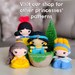 Crochet Cinderella Doll Amigurumi Pattern Fairytale Princess in English ...