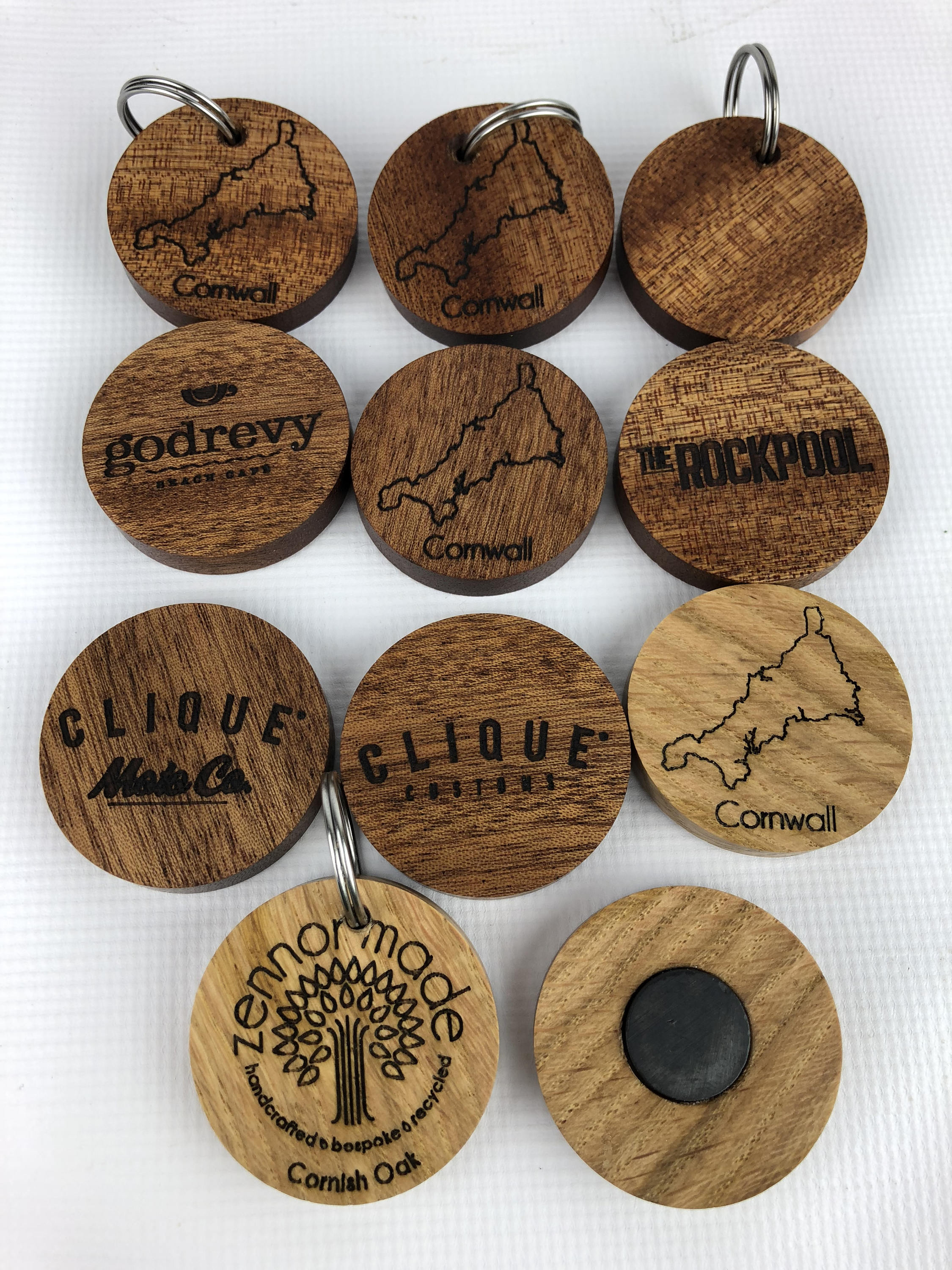 Cornwall Map Fridge Magnet Handmade Reclaimed Wood Made in - Etsy