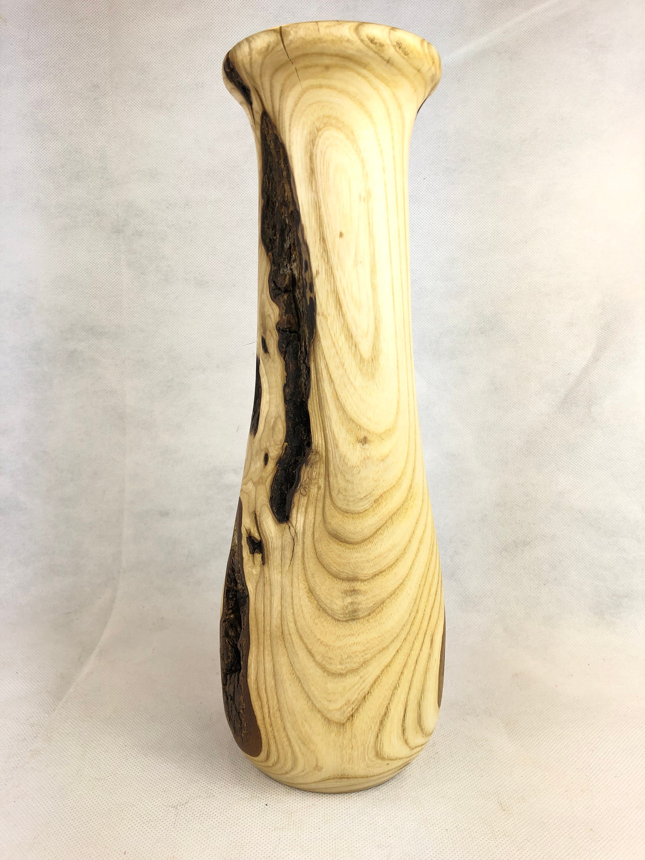 Carbis Bay Cankered Ash No. 1 Turned Large Wooden Vase Hand - Etsy UK
