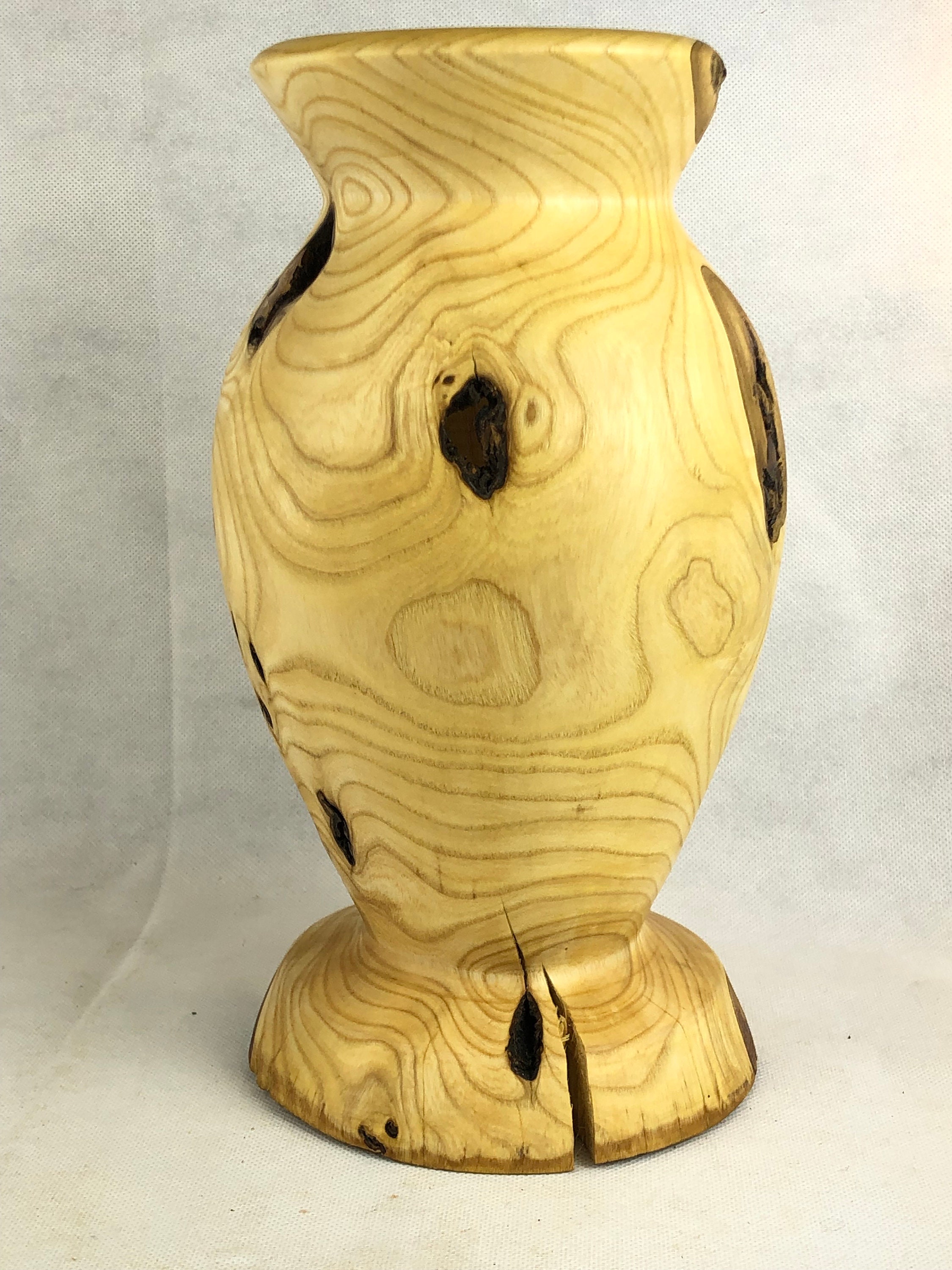 Carbis Bay Cankered Ash No. 2 Turned Large Wooden Vase Hand - Etsy UK