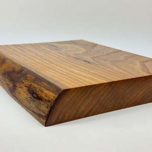 Cornish Elm Live Edge Chopping Board 30 X 23cm - Etsy