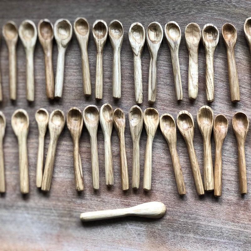 Small Unique Carved Spoons - Etsy