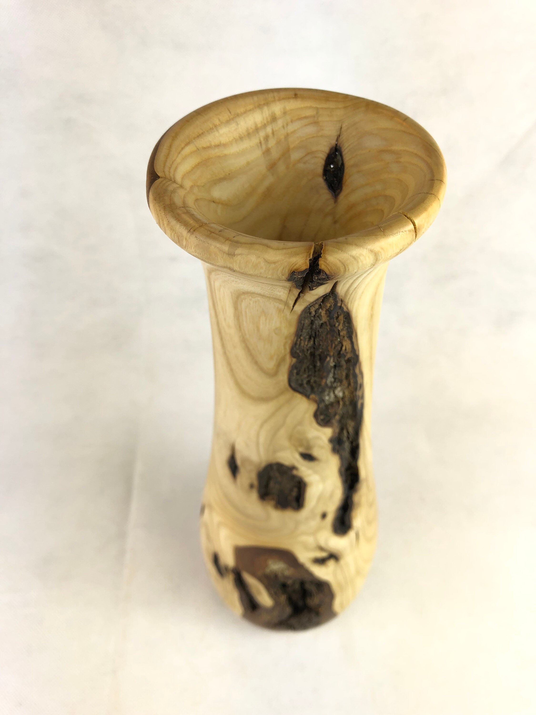 Carbis Bay Cankered Ash No. 1 Turned Large Wooden Vase Hand - Etsy UK