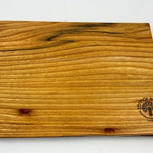 Cornish Elm Live Edge Chopping Board 30 X 23cm - Etsy