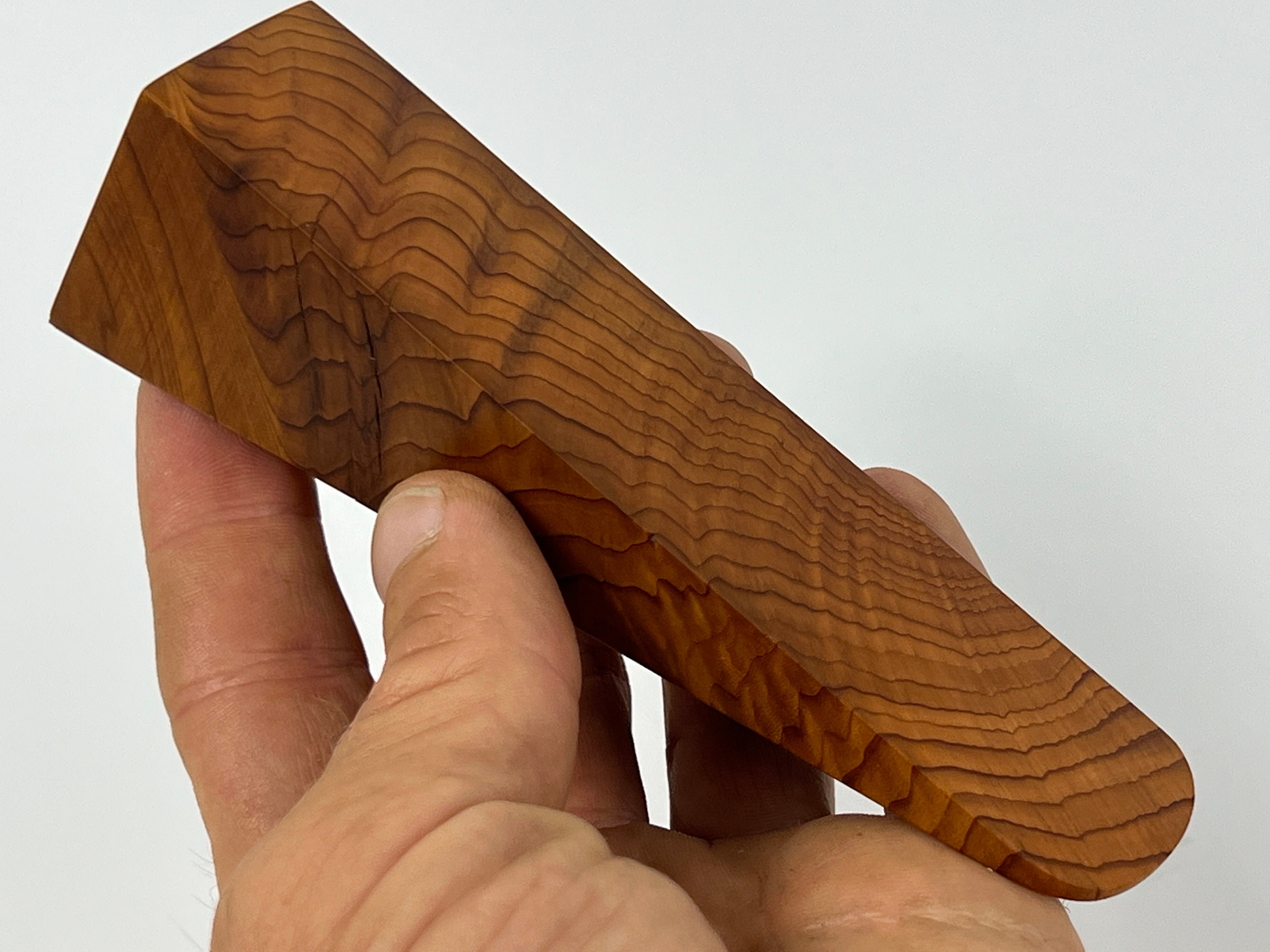 Solid English Yew Door Wedge Stop Wood Wooden Handmade Tree - Etsy