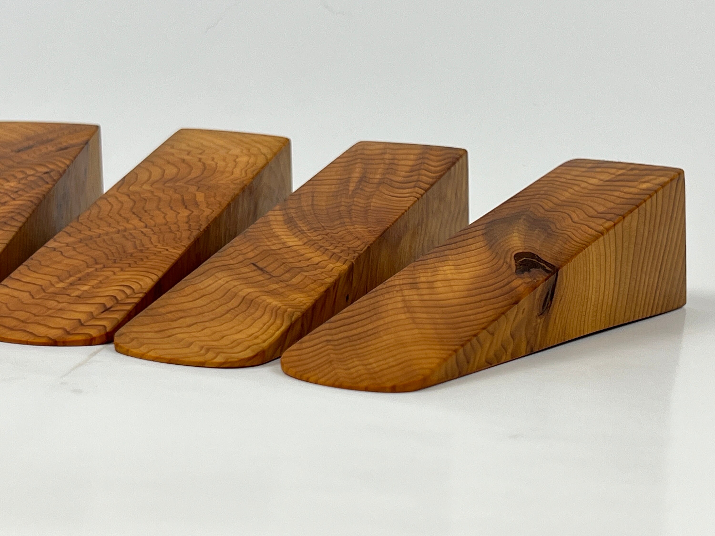 Solid English Yew Door Wedge Stop Wood Wooden Handmade Tree - Etsy