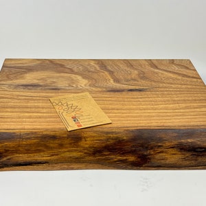 Cornish Elm Live Edge Chopping Board 30 X 23cm - Etsy