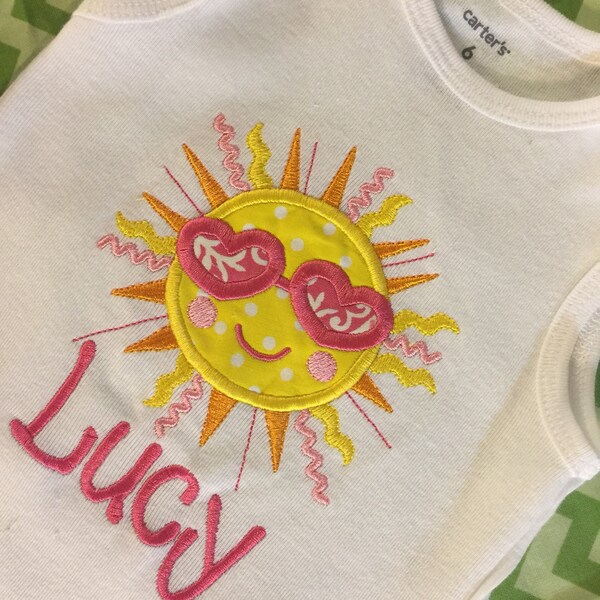 Sunshine Applique - Etsy