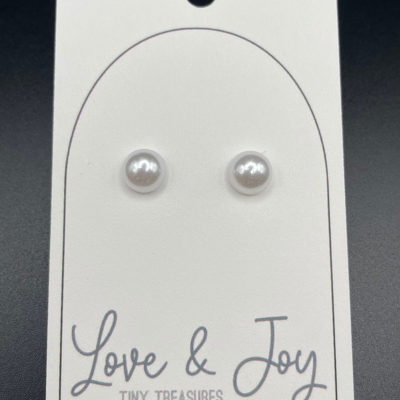 Metal Free Ball Earrings - Etsy