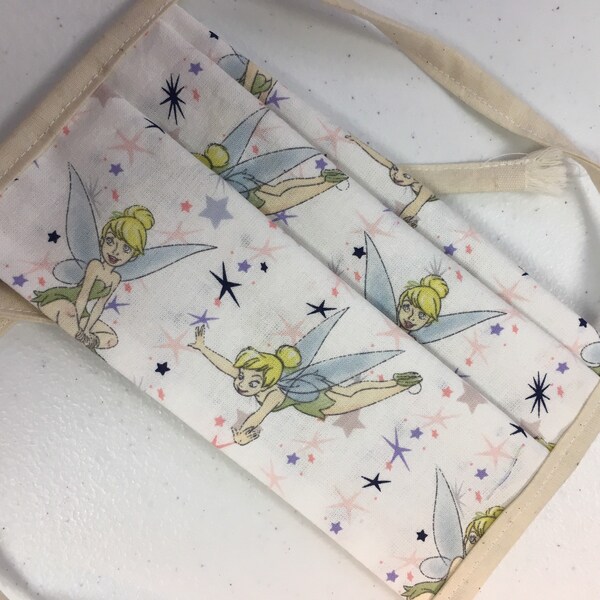 Tinkerbell Face Mask - Etsy