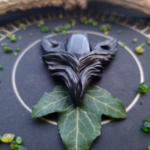 Crystal Fire Witch Amulet, Eye of the Dark Goddess, Hekate, Isis ...
