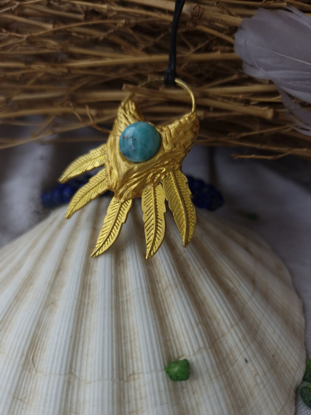 Sea Witch ''visage of Isis Amulet'' With - Etsy