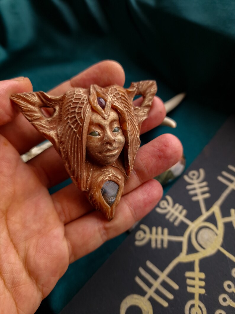 Winged Goddess Bird Sculpture Spirit of the Witch Queen Isis - Etsy