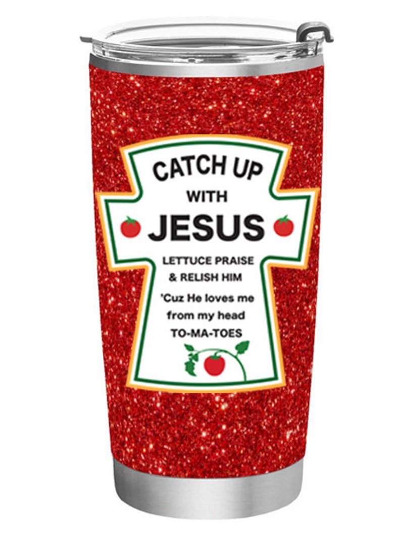 Catch-up (heinz Ketchup) Jesus SVG, PNG for Shirts, Tumblers - Etsy
