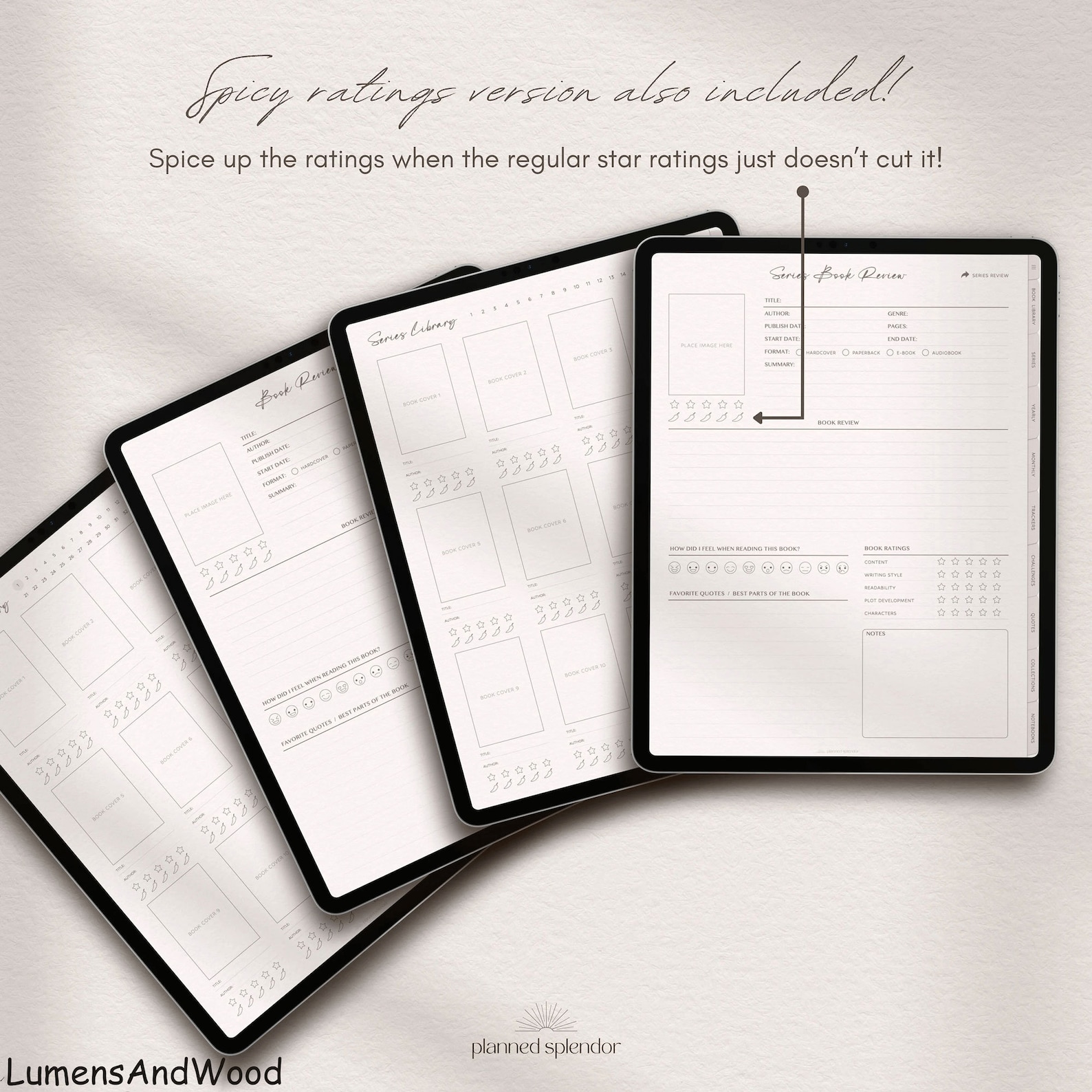 Digital Reading Magazine 2024 | Minimalist Reusable Boho Reading ...