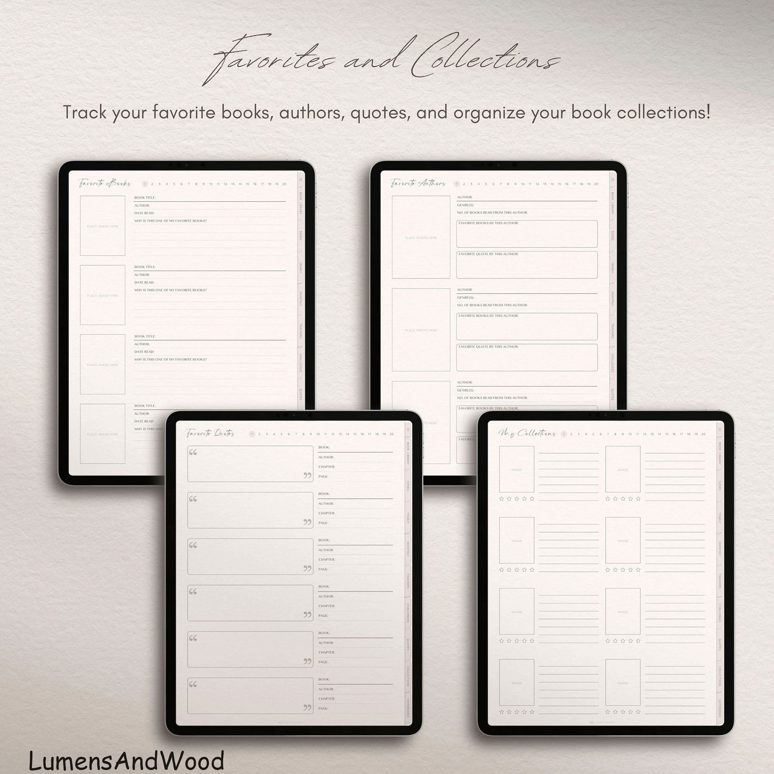 Digital Reading Magazine 2024 | Minimalist Reusable Boho Reading ...