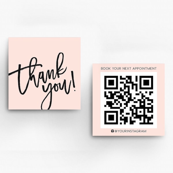 Business Card Qr Code Sticker - Etsy