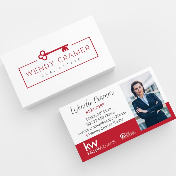 Texas Realtor Business Cards - Etsy
