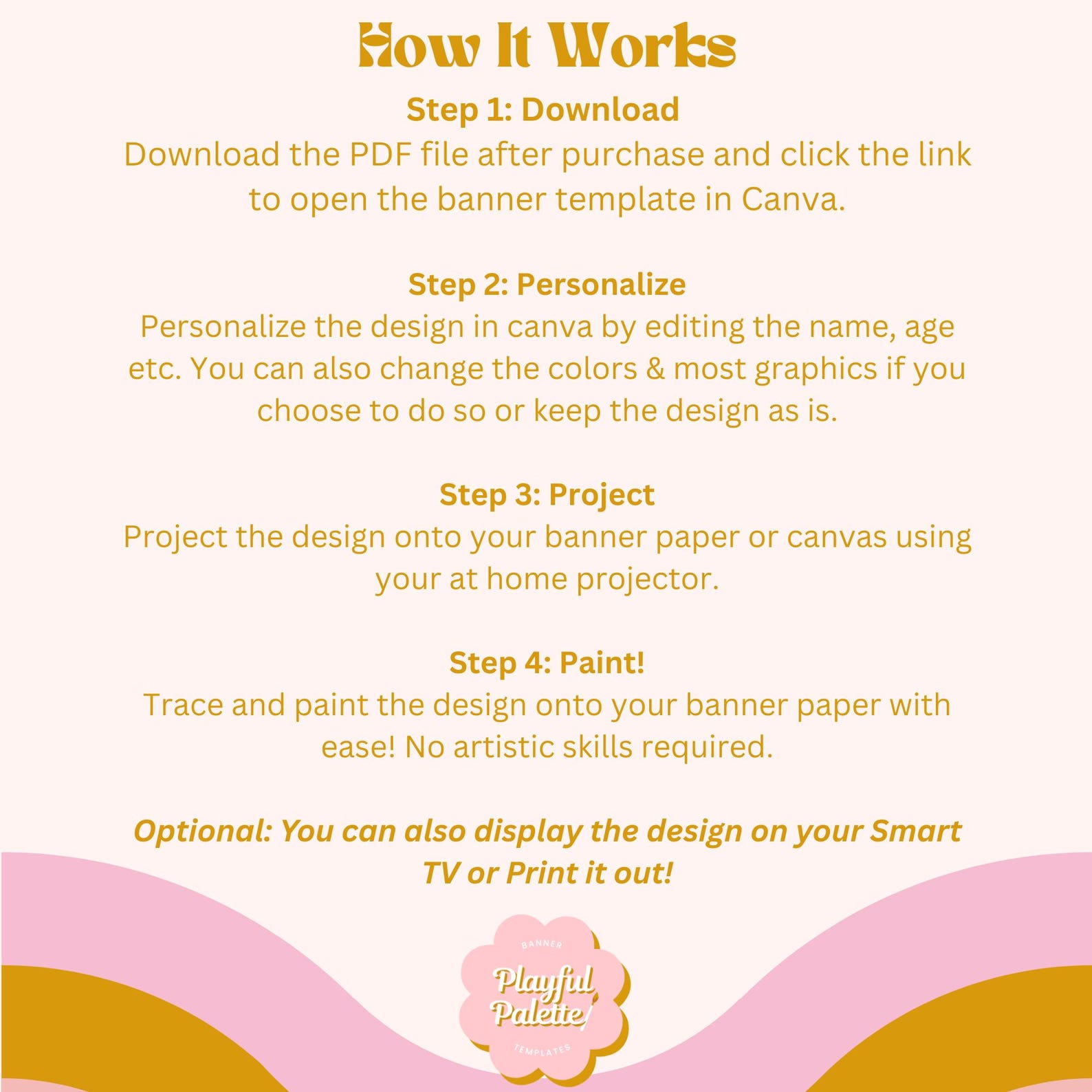 Editable Royal Princess Birthday Banner Template | Fairy Tale Canva ...