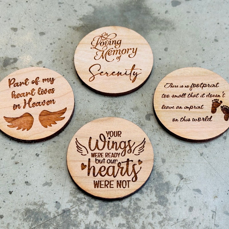 Memorial Token - Etsy