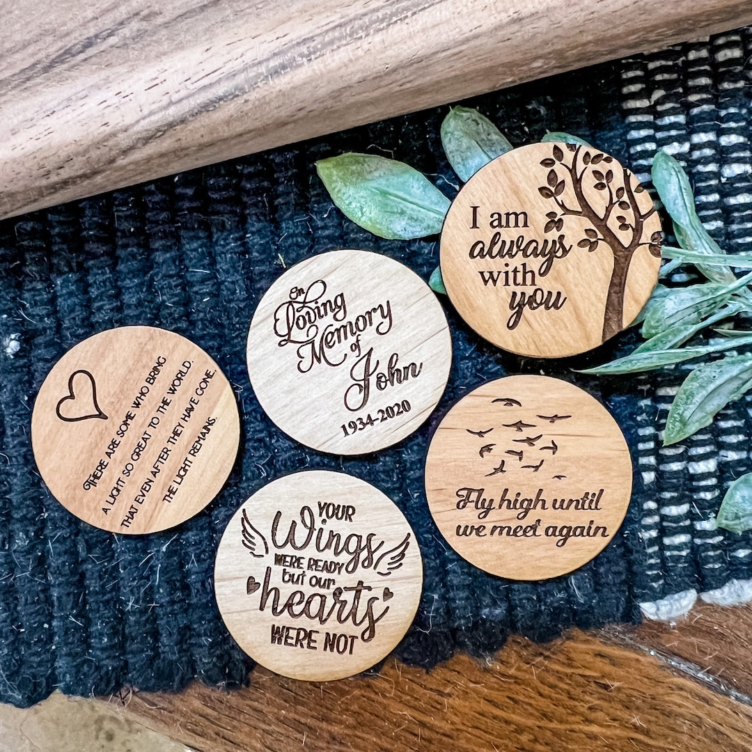 Sympathy Tokens Personalized Tokens Pocket Tokens Funeral Hand Out ... Sympathy Tokens Personalized Tokens Pocket Tokens Funeral Hand Out ...