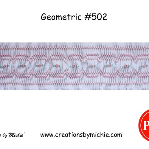 Geometric Smocking Design 502 Smocking Pattern Instant - Etsy UK