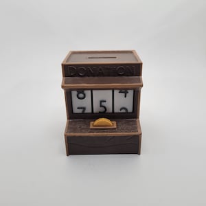Jammed Donation Machine Coin Bank - Etsy