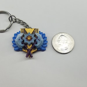 Hand Painted Dota 2 Keychains MMR Badges Medals Immortal | Etsy