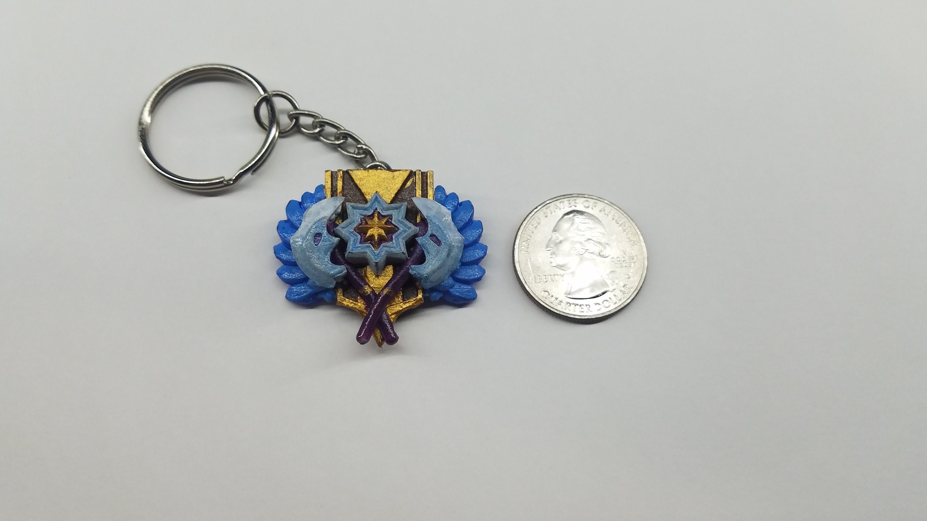 Hand Painted Dota 2 Keychains MMR Badges Medals Immortal | Etsy