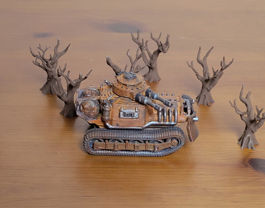 Factorio Armored Tank With Swivelling Barrel - Etsy