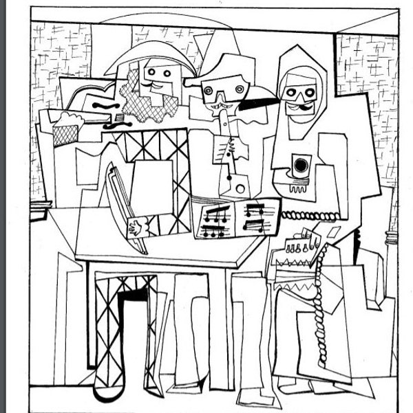 Famous Artist Coloring Pages 5 famous Black Artists Basquiat, Thomas ...
