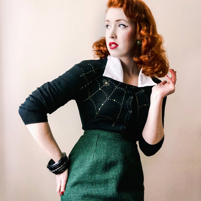 Spider Web Sweater - Etsy